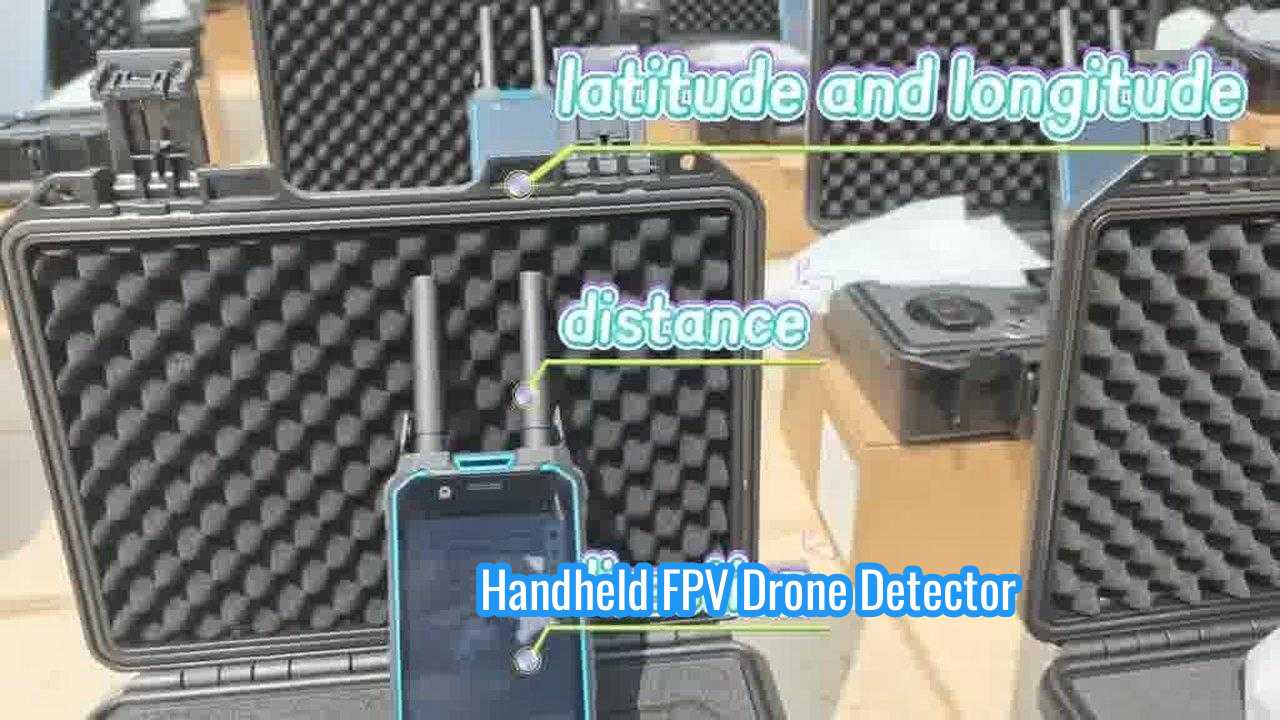 Handheld Drone Detector – Comprehensive FPV Drone Detection System